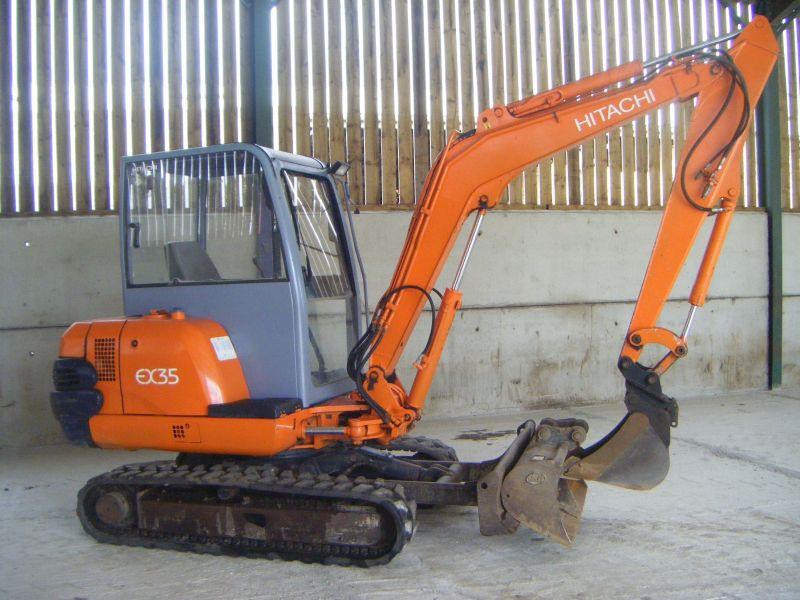 Hitachi Mini Digger EX35 -1 Workshop Service Repair Manual - Automotive ...