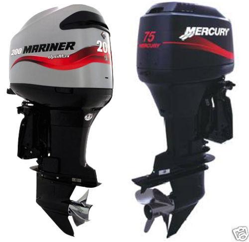 MERCURY MARINER 150 175 200HP EFI 2-STROKE OUTBOARDS - Automotive Manuals
